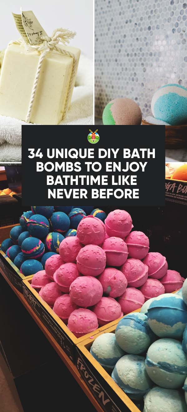 34 Unique DIY Bath Bombs to Enjoy Bathtime Like Never Before