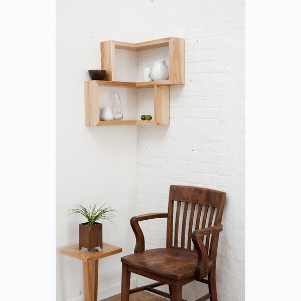 32 Grand Floating Corner Shelf Designs for New Renovation Inspiration